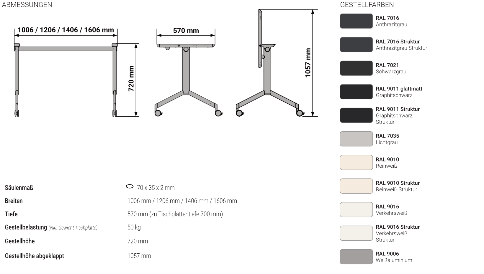 Veyhl: Folder - Neues Design, neuer Klappmechanismus, bewährte Qualität.